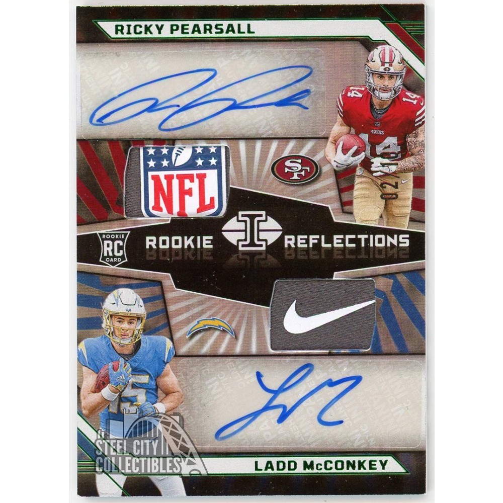 Ricky Pearsall Ladd McConkey 2024 Panini Illusions Rookie Reflections ...