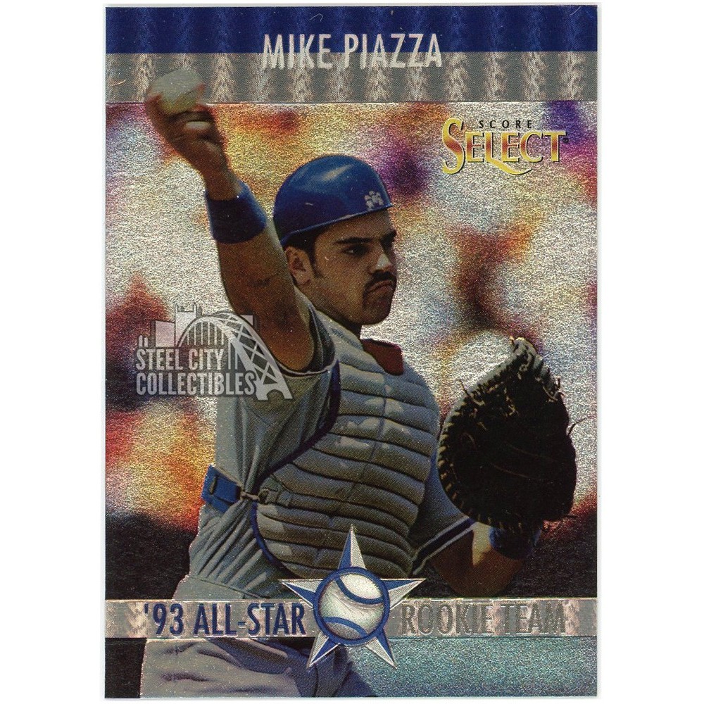 Mike Piazza 1993 Score Select All-Star Rookie Team #5 | Steel City ...