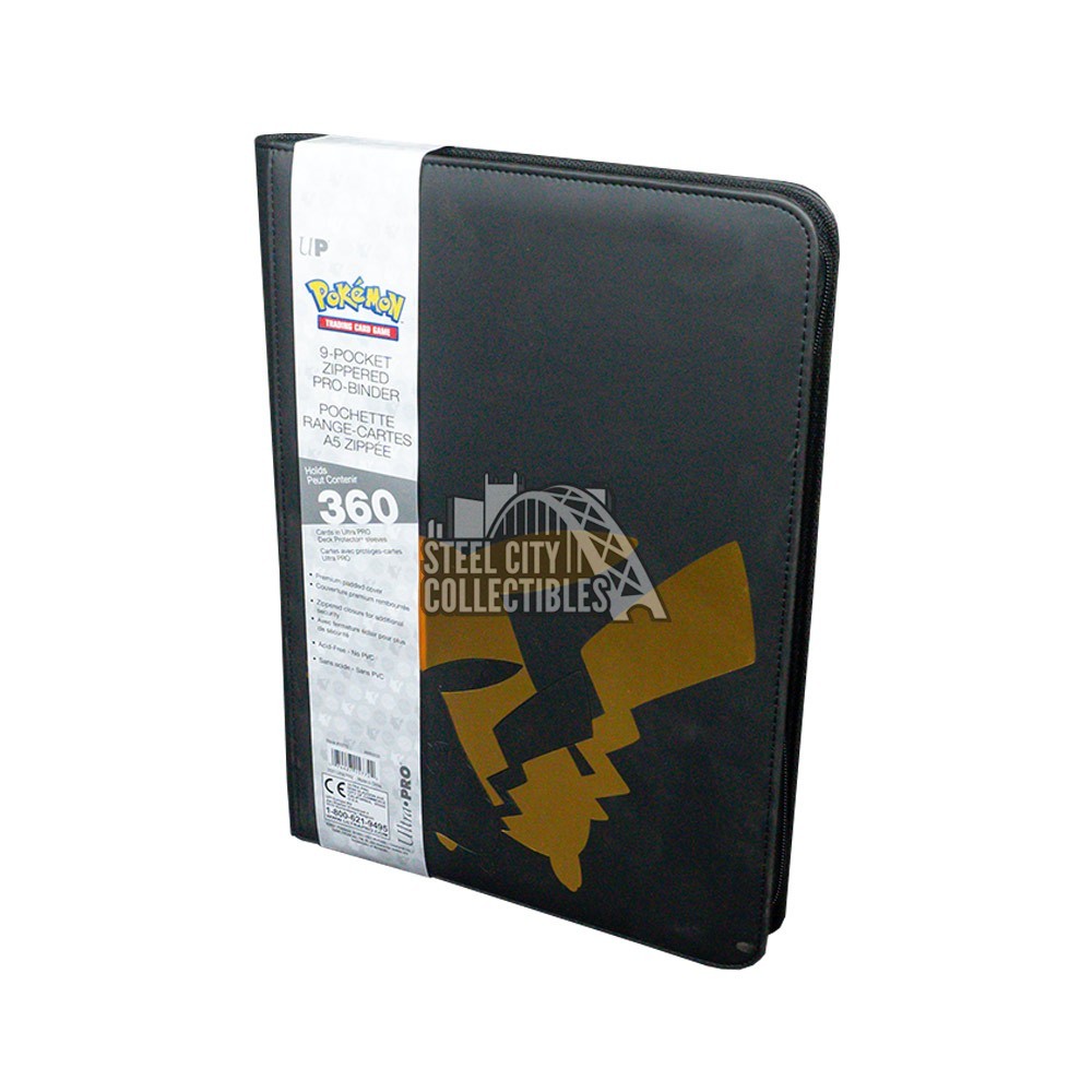 Ultra Pro Pikachu 9-Pocket Zippered Binder | Steel City Collectibles
