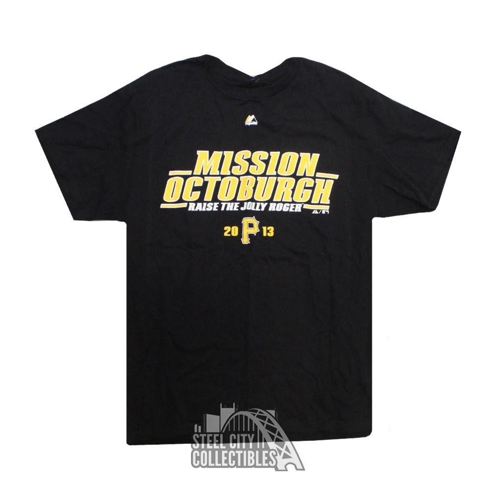 Pittsburgh Pirates 2013 Mission Octoburgh Baseball Shirt | Steel City ... Pittsburgh Pirates 2013 Mission Octoburgh Baseball Shirt | Steel City ...