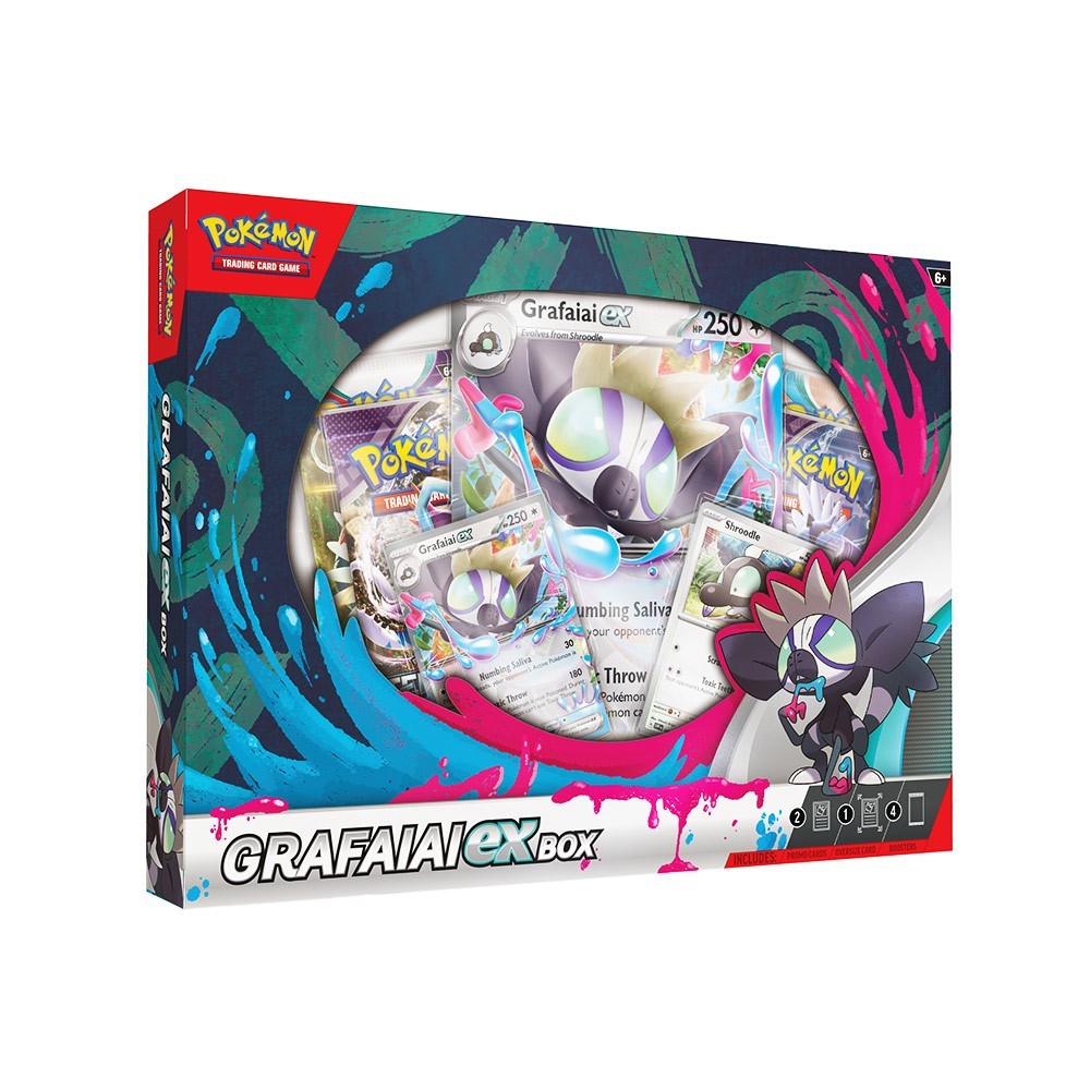 Pokemon Grafaiai ex Collection Box | Steel City Collectibles