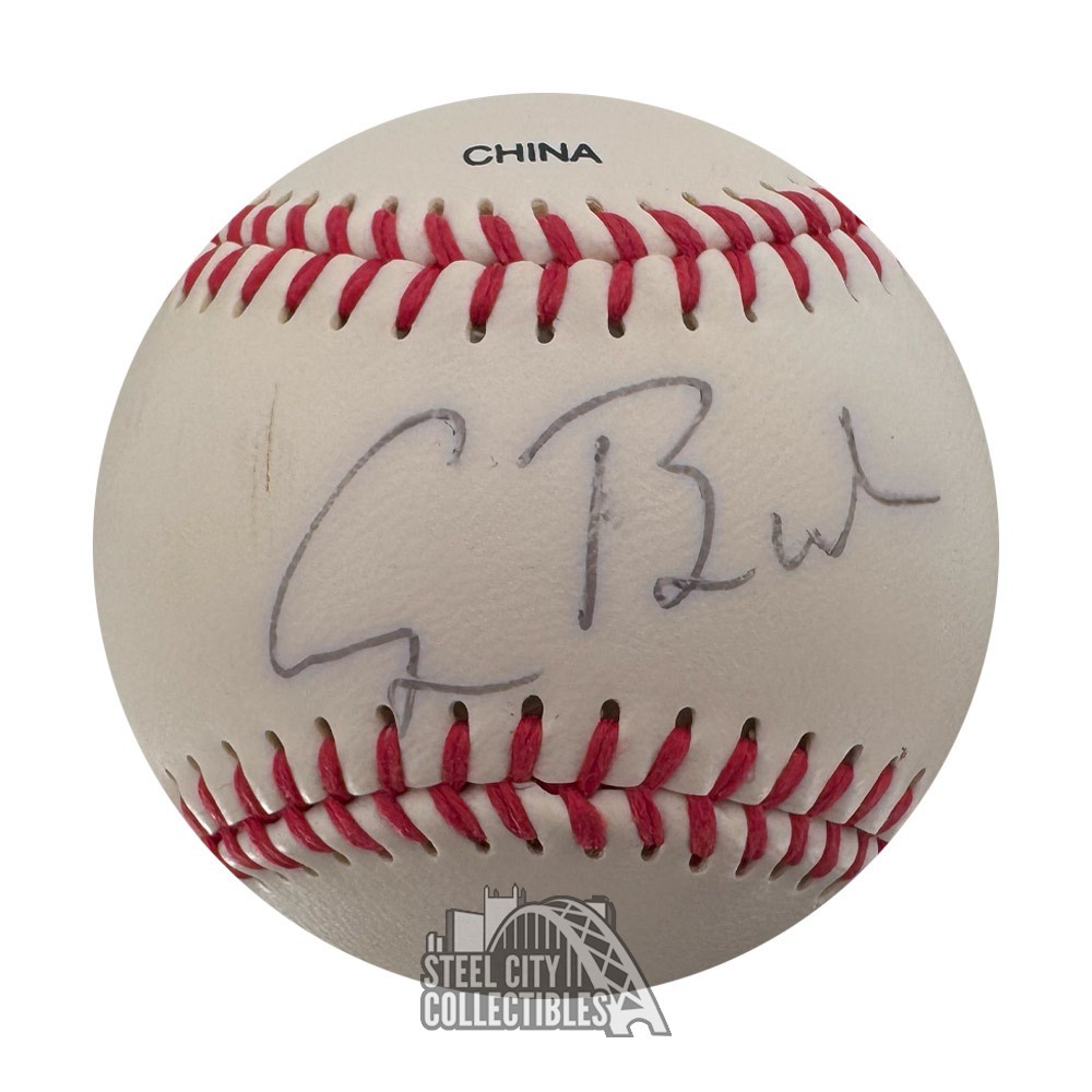 George H. W. Bush Autographed Rawlings OLB3 Baseball - JSA LOA | Steel ...
