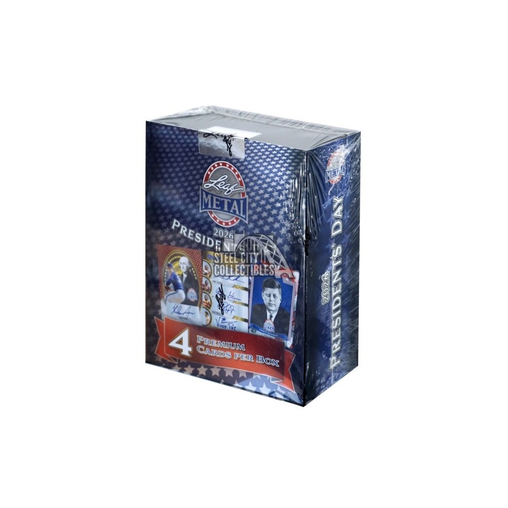 2026 Leaf Presidents' Day Hobby 2-Box Random Hit Group Break #1 - Steve ...