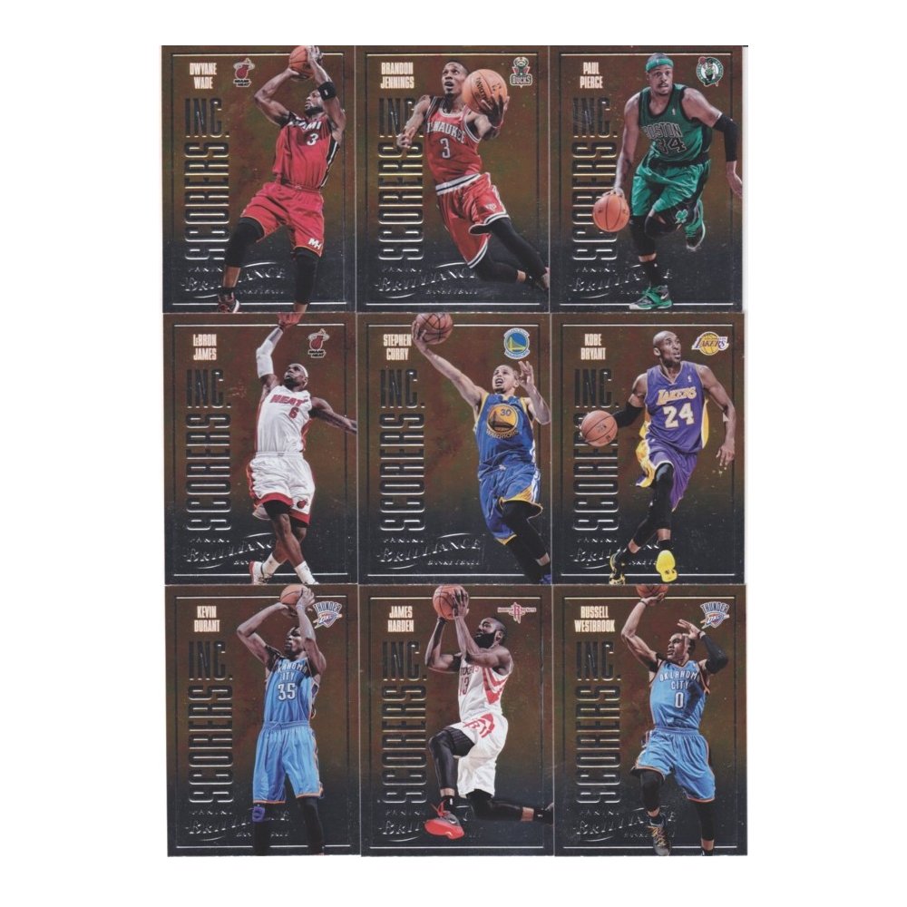 2012-13 Panini Brilliance Basketball Scorers Inc. 20-Card Insert Set ...