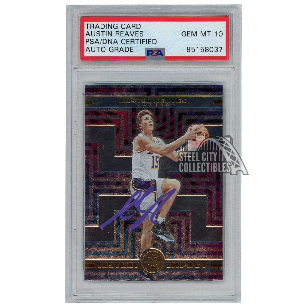 Austin Reaves 2021-22 Panini Illusions Instant Impact Autograph Rookie ...