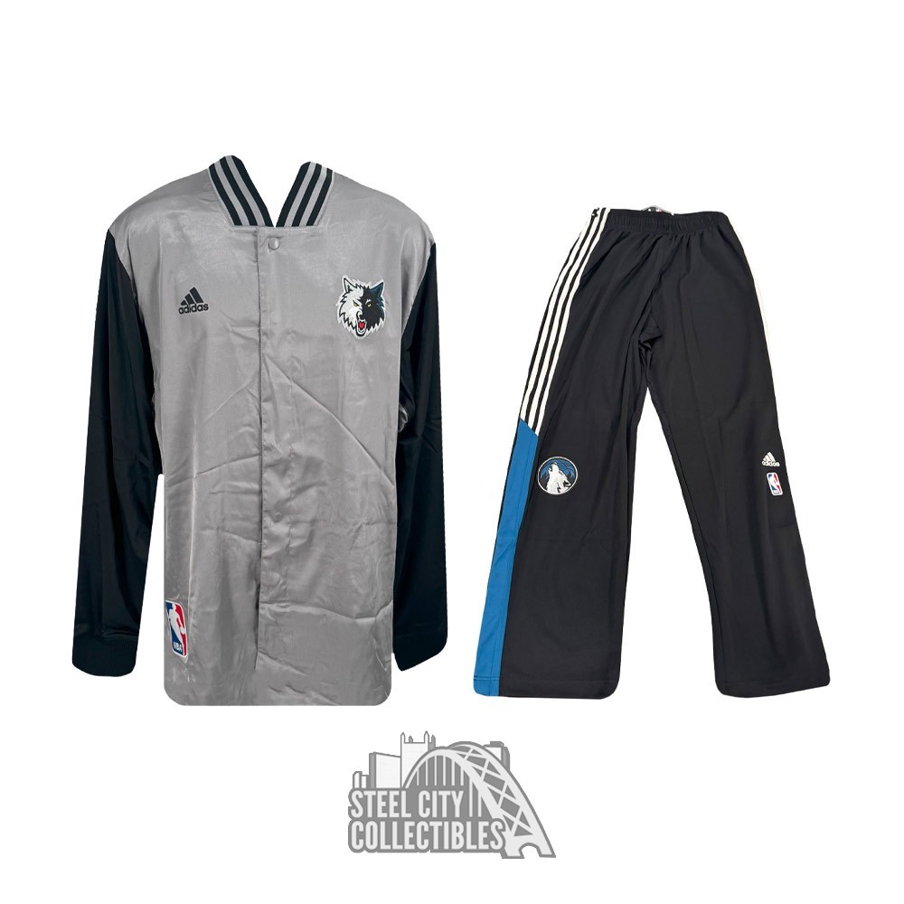 Ricky Rubio Game Used Minnesota Timberwolves 2014-15 Warmup Suit ...