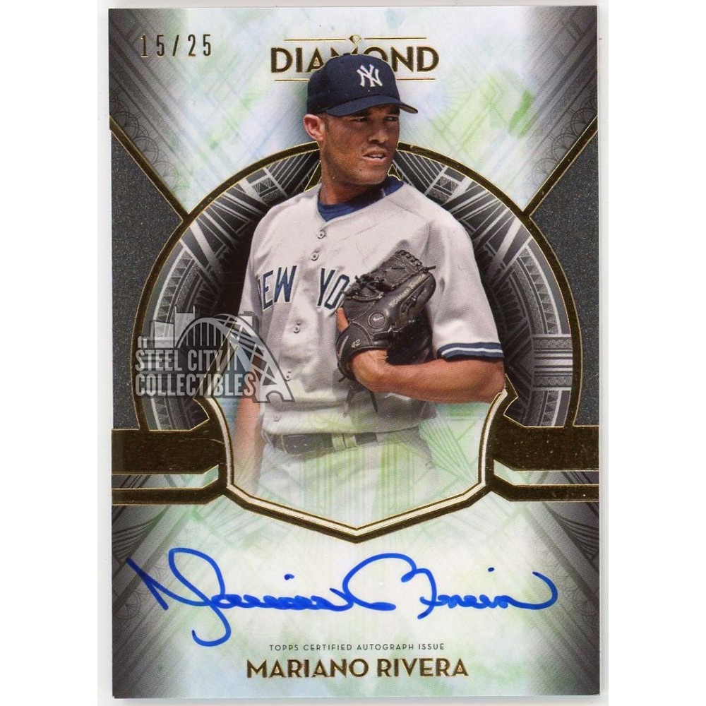 Mariano Rivera 2021 Topps Diamond Icons Autograph Card #AC-MR 15/25 ...