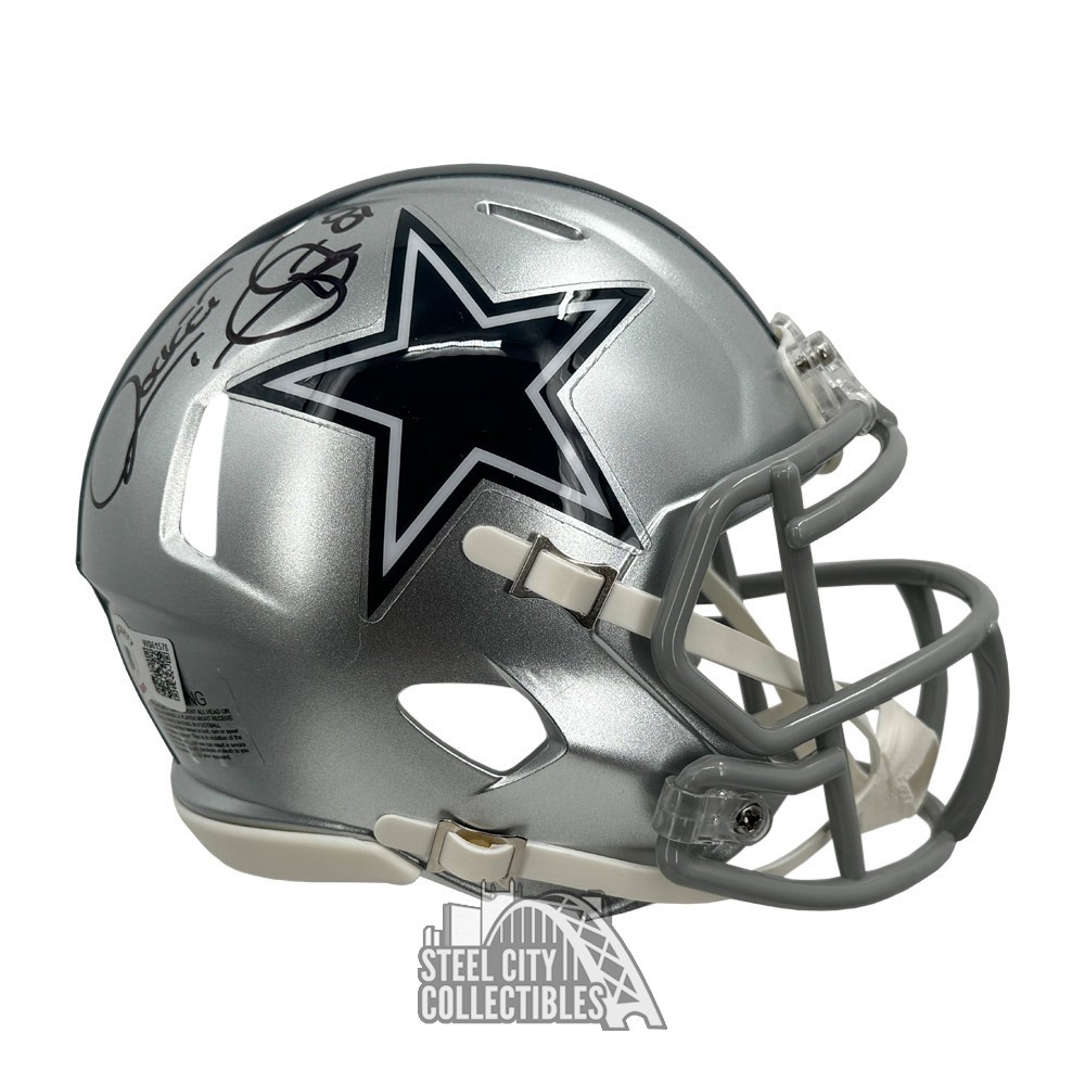 Raghib "Rocket" Ismail Autographed Dallas Speed Mini Football Helmet ...