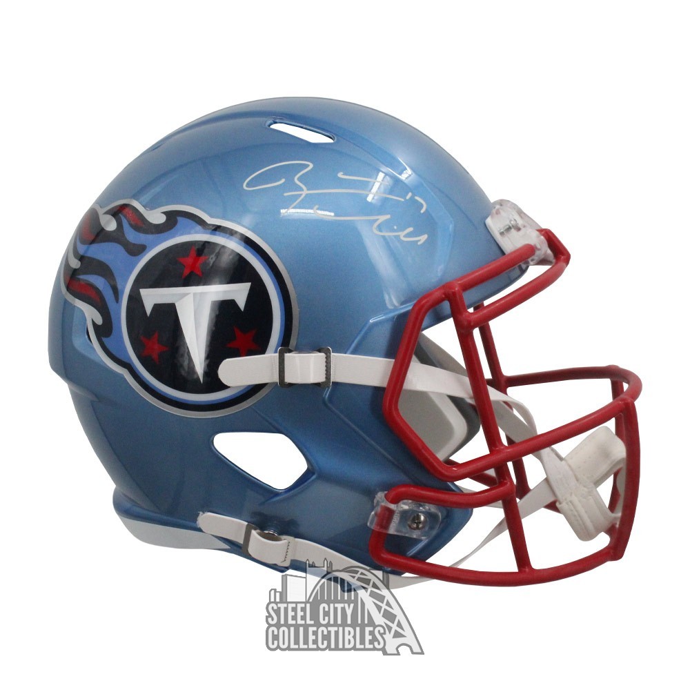 Ryan Tannehill Autographed Tennessee Replica Flash Full Size Football ...