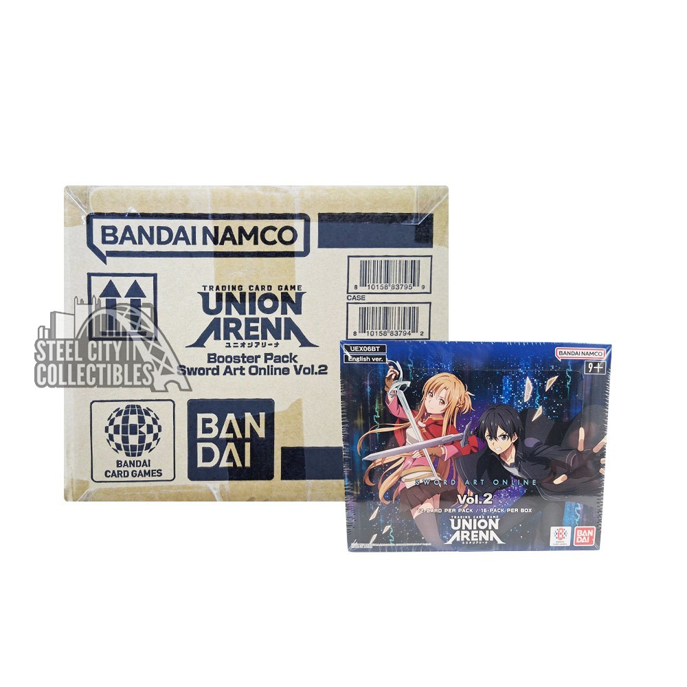 Union Arena Sword Art Online Vol 2 Booster 16-Box Case | Steel City ...