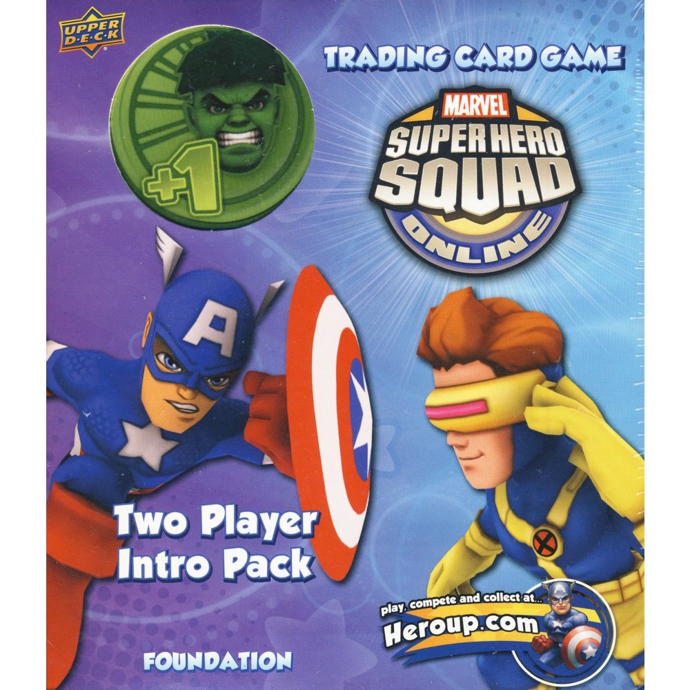 2012 Upper Deck Marvel Super Hero Squad Trading Card Game Two-Player ...