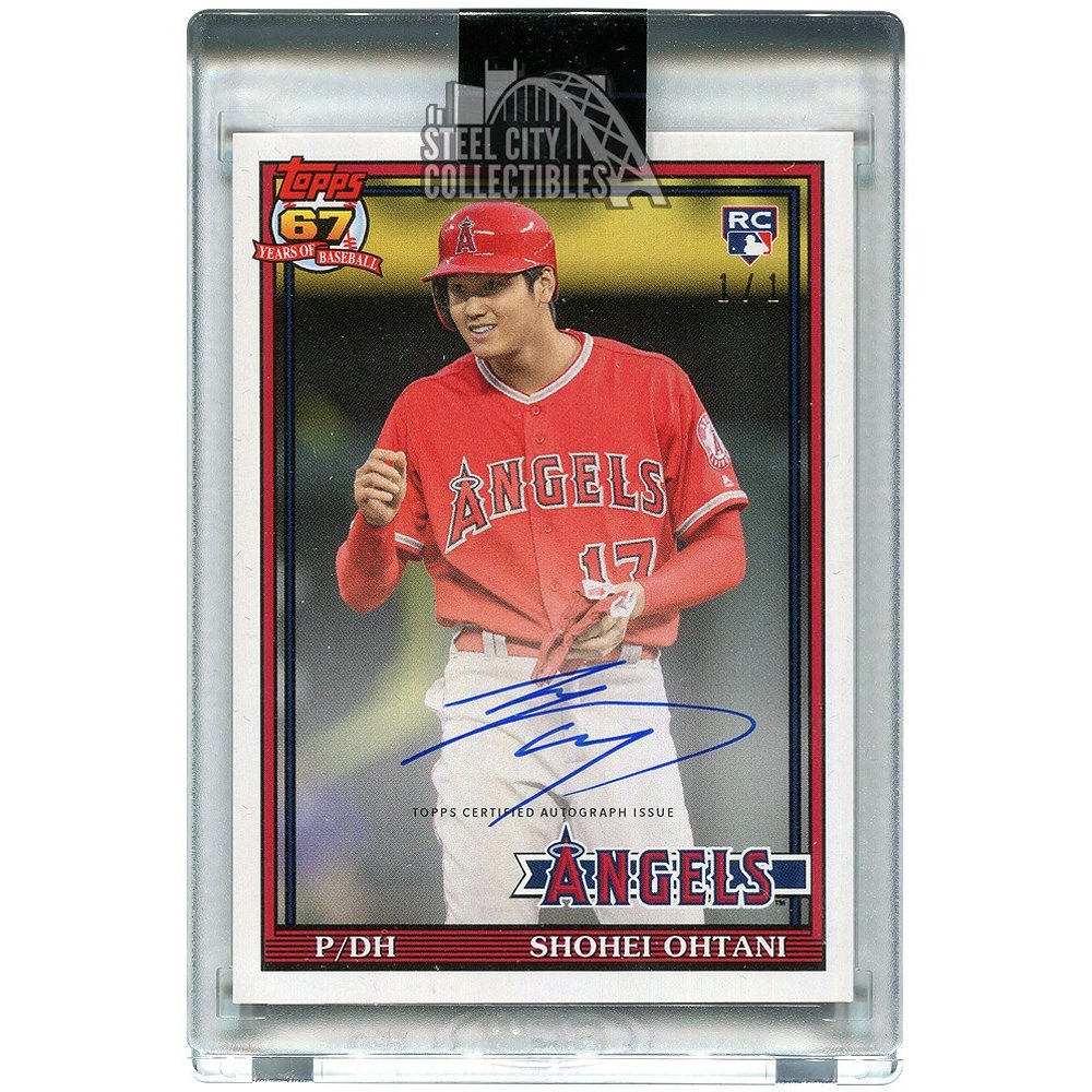Shohei Ohtani 2018 Transcendent Japan Through the Years Autograph RC 1/ ...