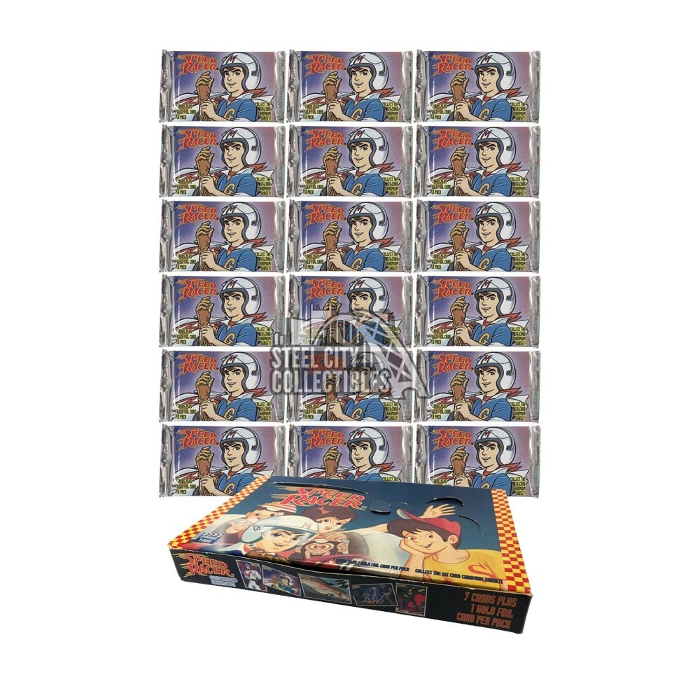 1993 Prime Time Speed Racer Trading Cards 18-Pack Lot w/ Box | Steel ...