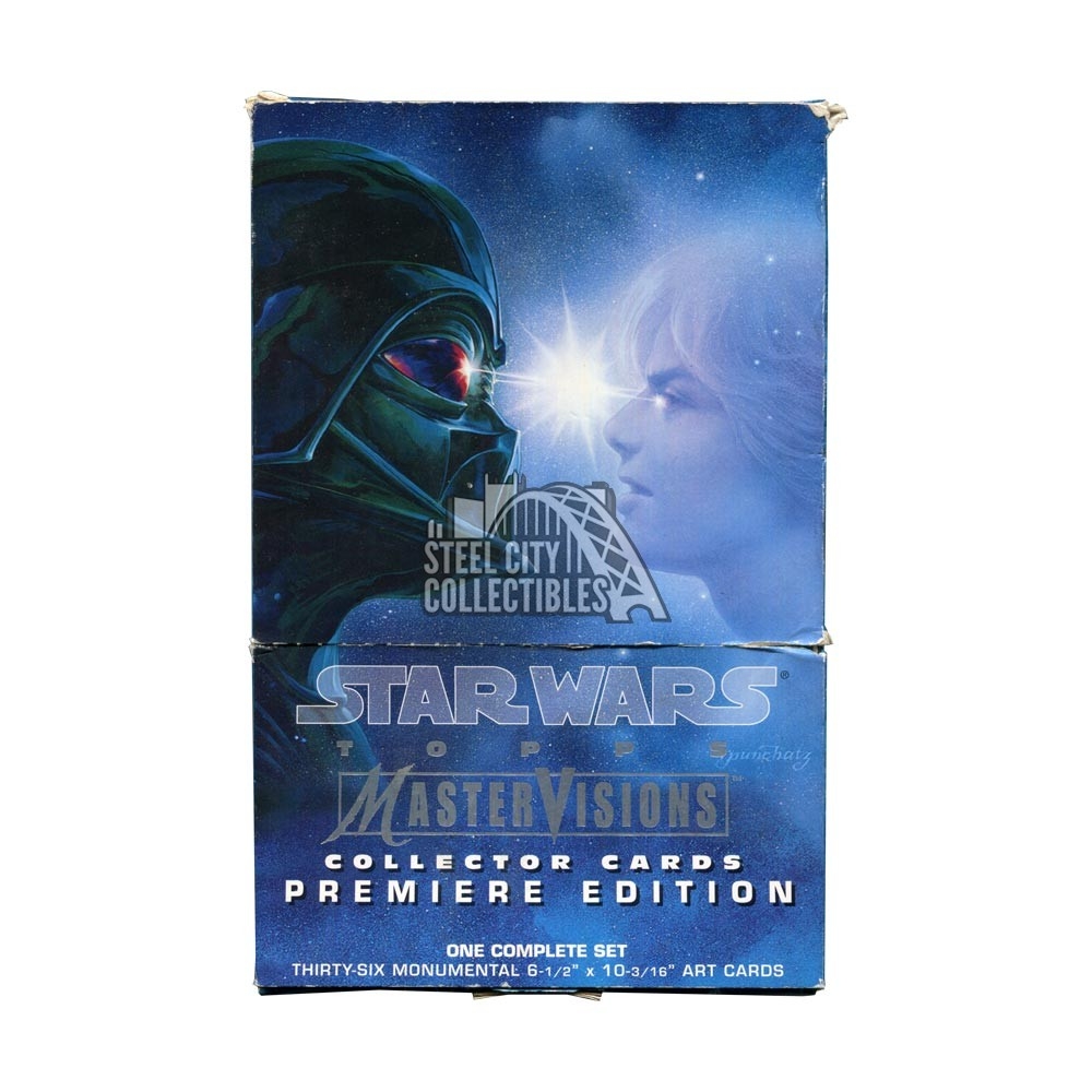 1995 Topps Star Wars Master Visions Complete 36-Card Set *PLEASE READ ...