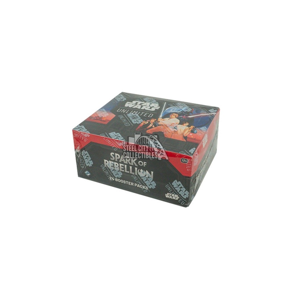Star Wars: Unlimited - Spark of Rebellion Booster Display Box Random 3 ...