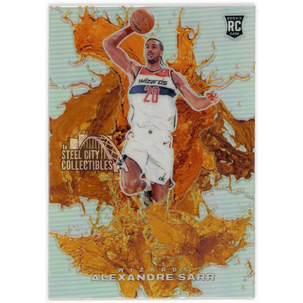 Alexandre Sarr 2024 Panini Black Friday Splash of Color Rookie Card #AS ...