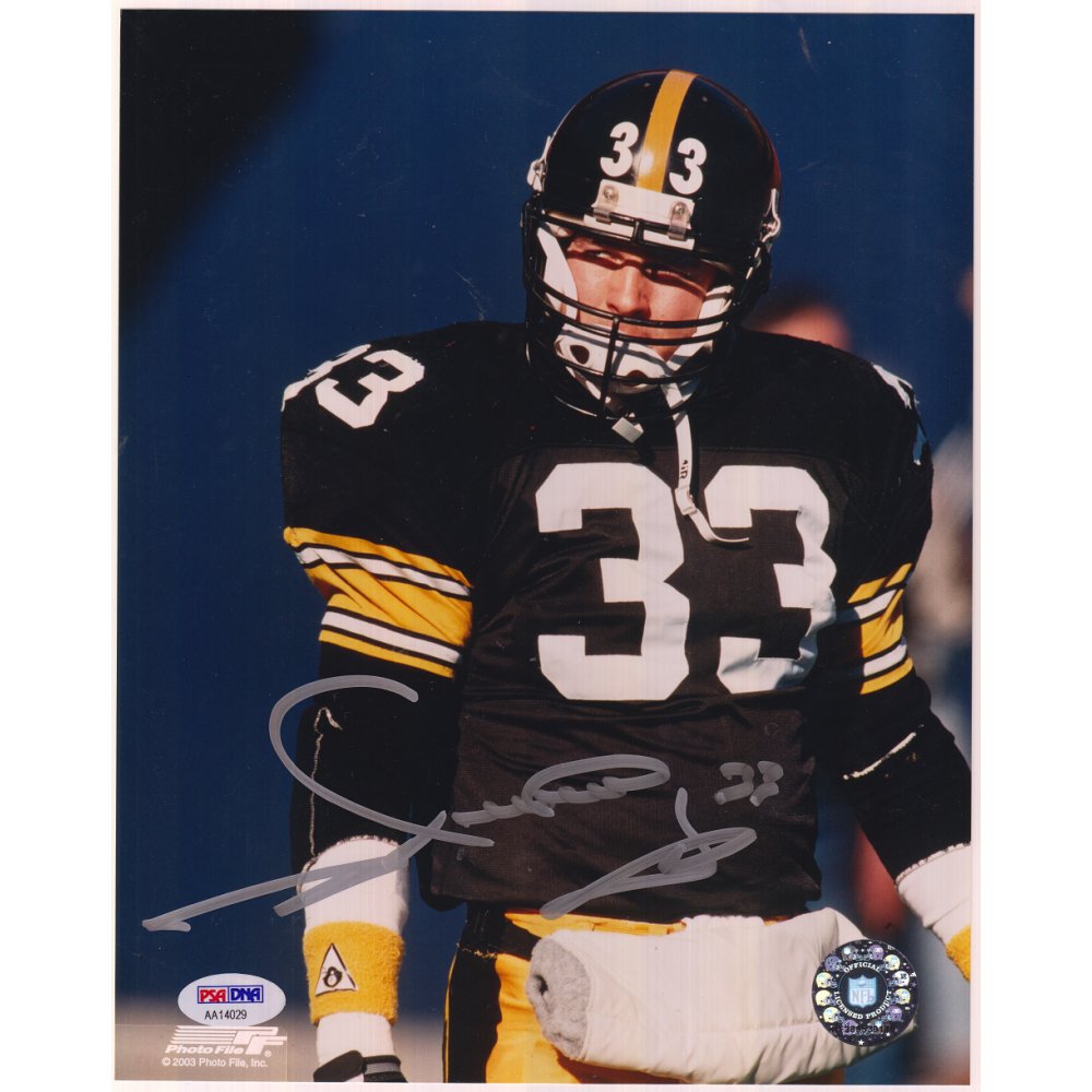 Merril Hoge Autographed Pittsburgh Steelers 8x10 Photo - PSA/DNA COA ...