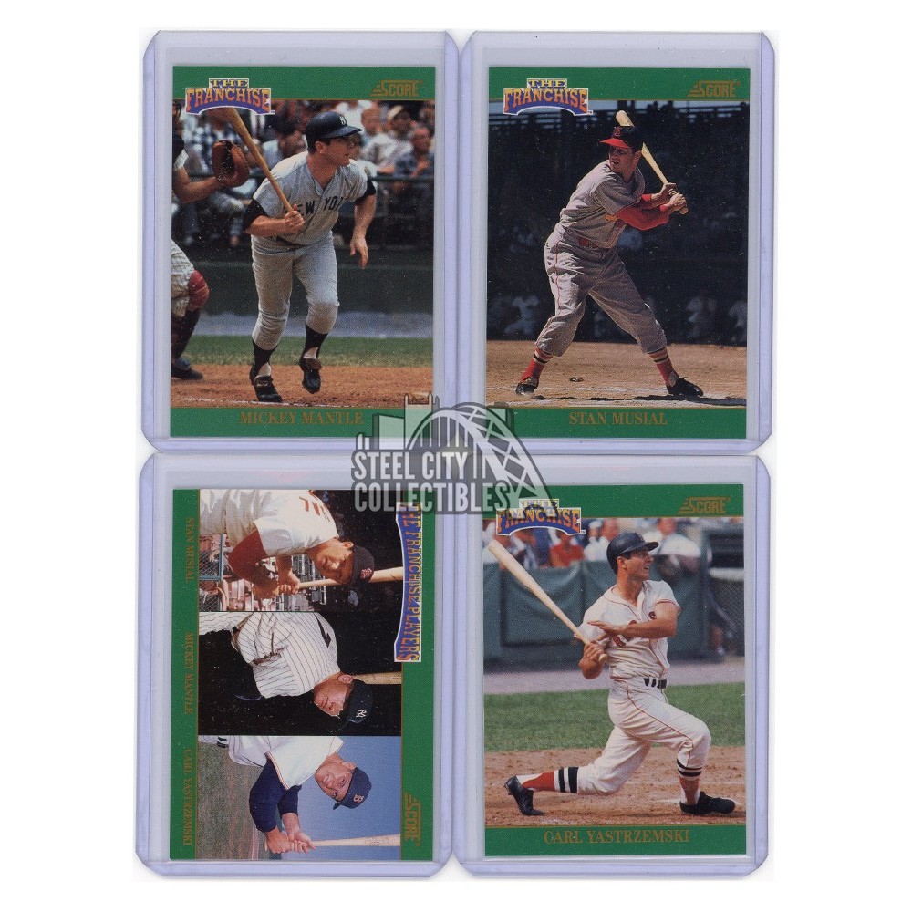 1992 Score Baseball The Franchise 4-Card Set | Steel City Collectibles