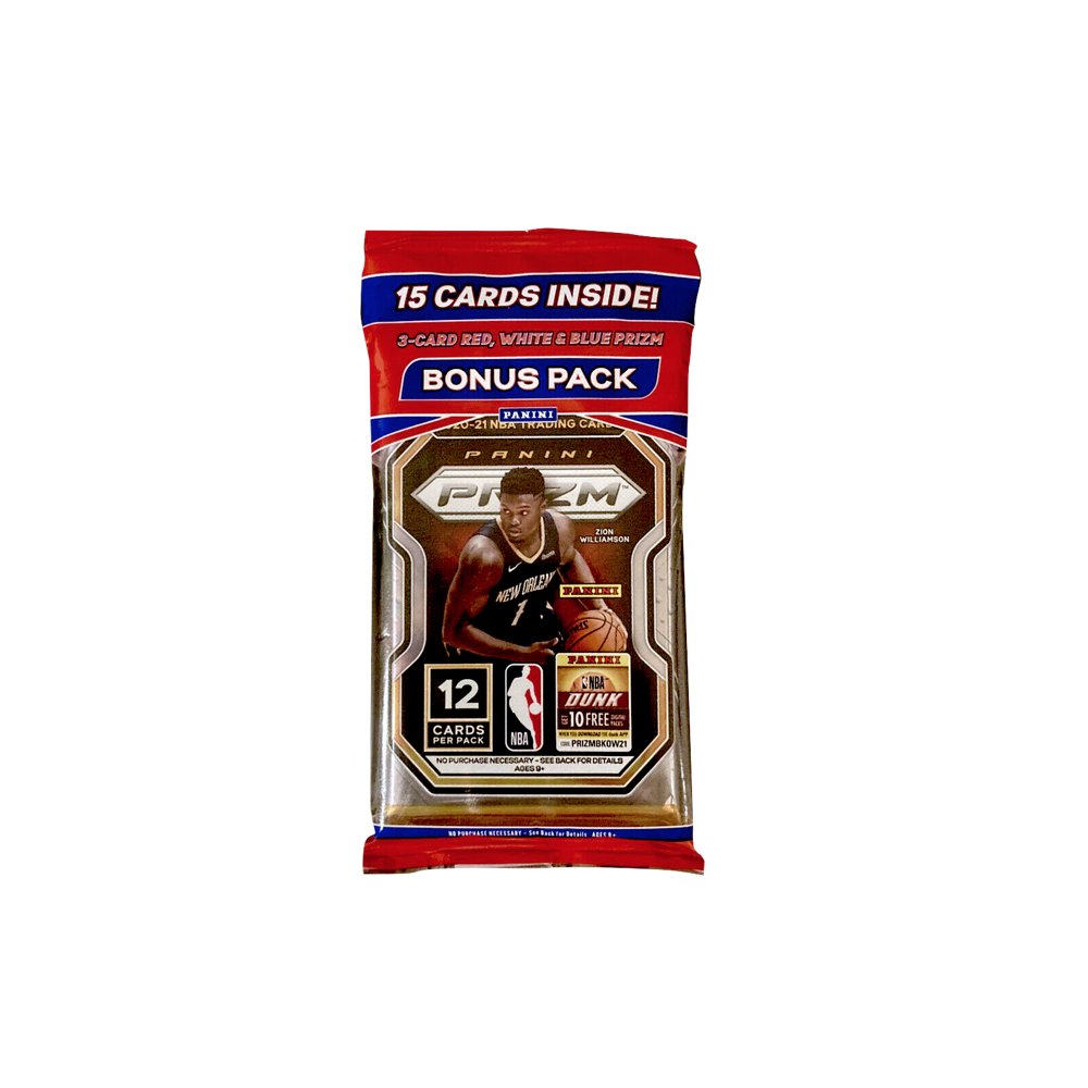2020-21 Panini Prizm Basketball Cello Pack (15 Cards) | Steel City ...