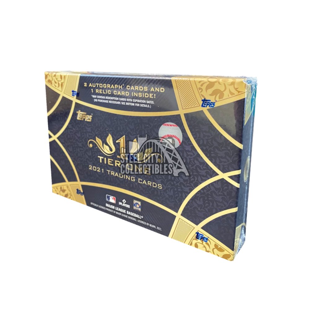 2021 Topps Tier One Baseball Hobby Box | Steel City Collectibles
