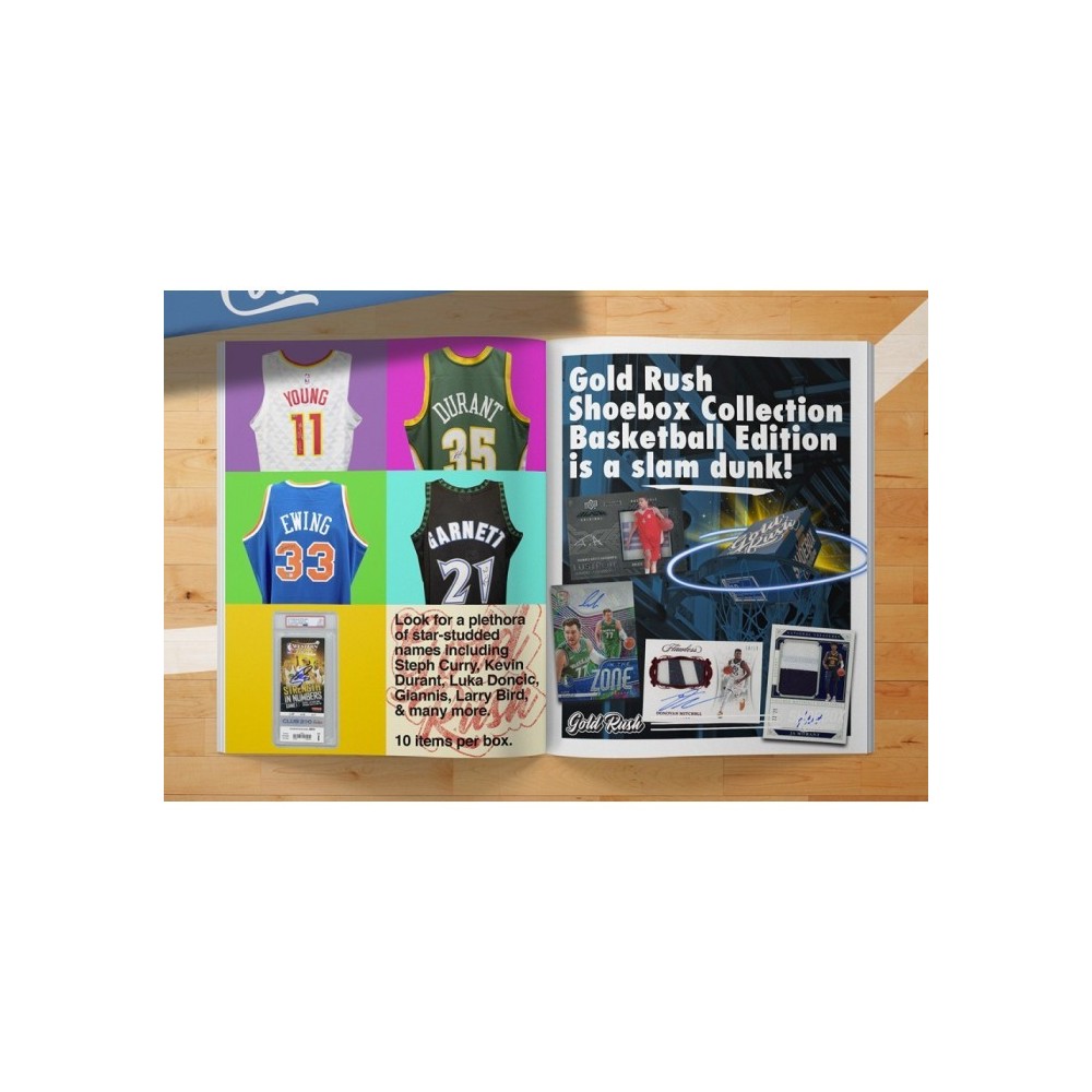 2023 Gold Rush Shoebox Collection Basketball Edition Box Random 2-Hit ...