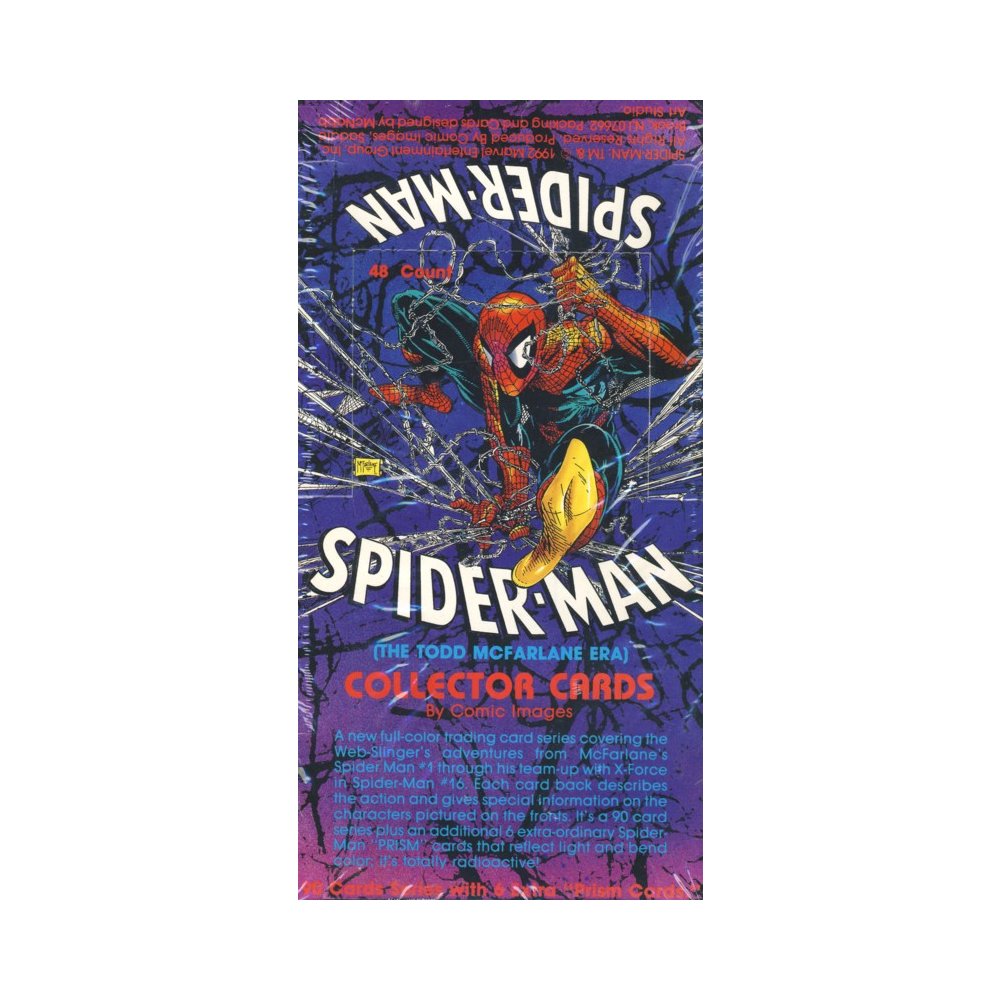 1991 Comic Images Spider-Man Todd McFarlane Era Trading Cards Box ...
