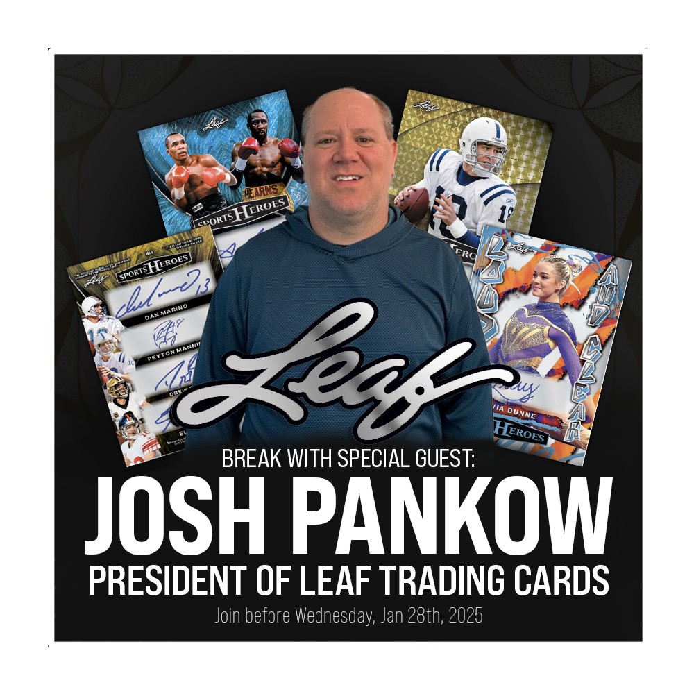 SPECIAL GUEST BREAK (3PM Eastern) - 2026 Leaf Metal Sports Heroes Hobby ...