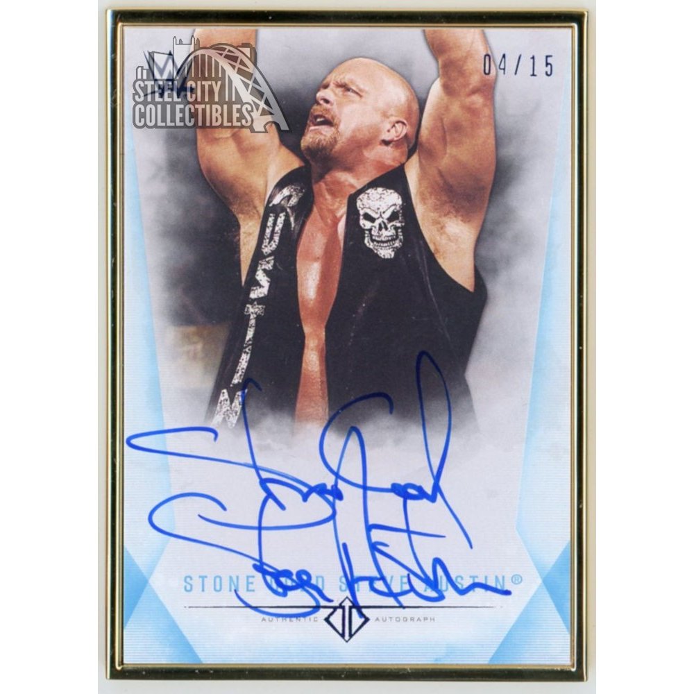 Stone Cold Steve Austin 2019 Topps WWE Transcendent Collection ...