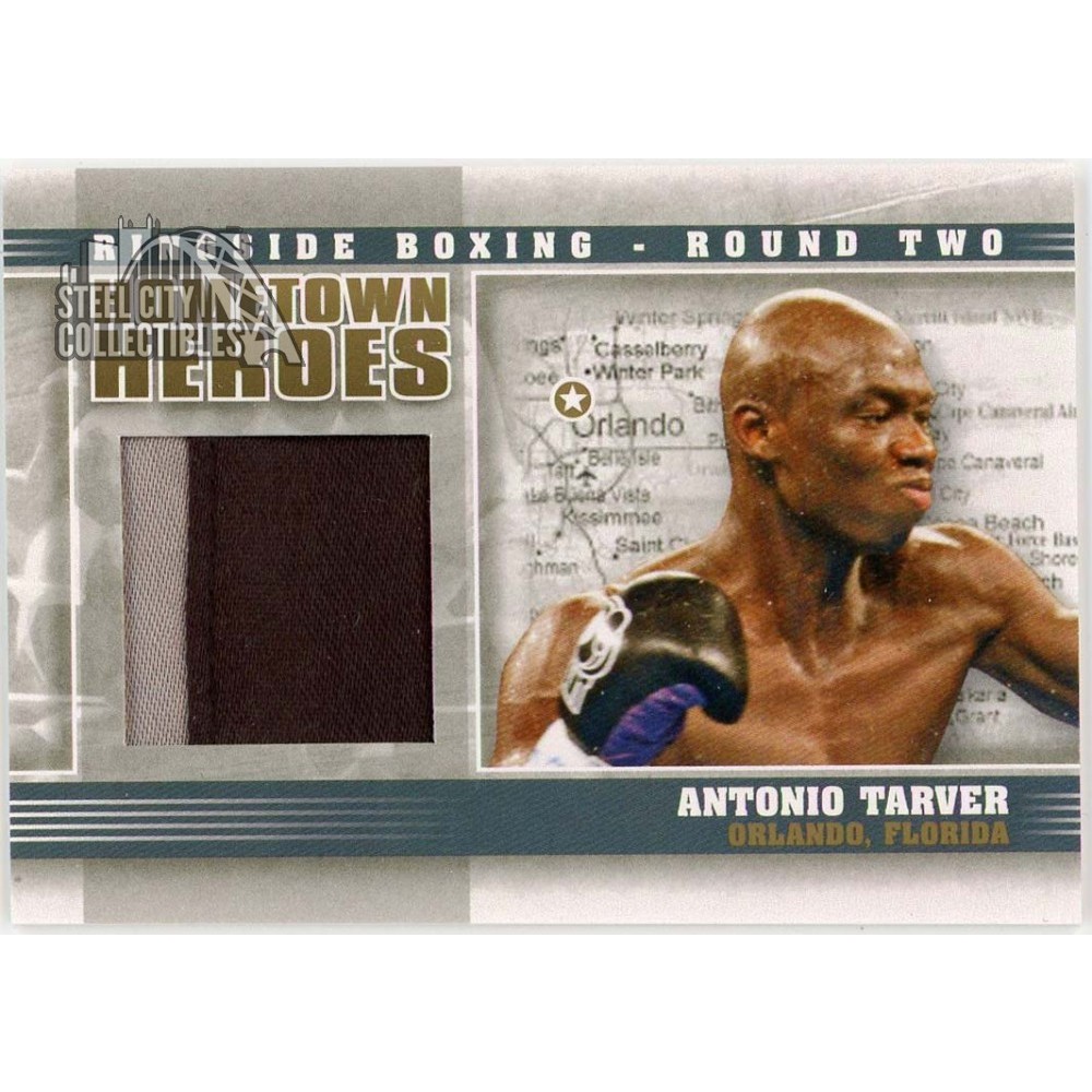 Antonio Tarver 2011 ITG Boxing Hometown Heroes Gold Trunks Card #HH-11 ...