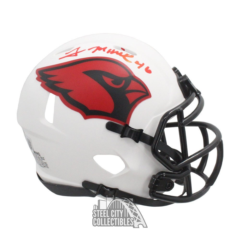 Tim McDonald Autographed Arizona Lunar Eclipse Mini Football Helmet ...
