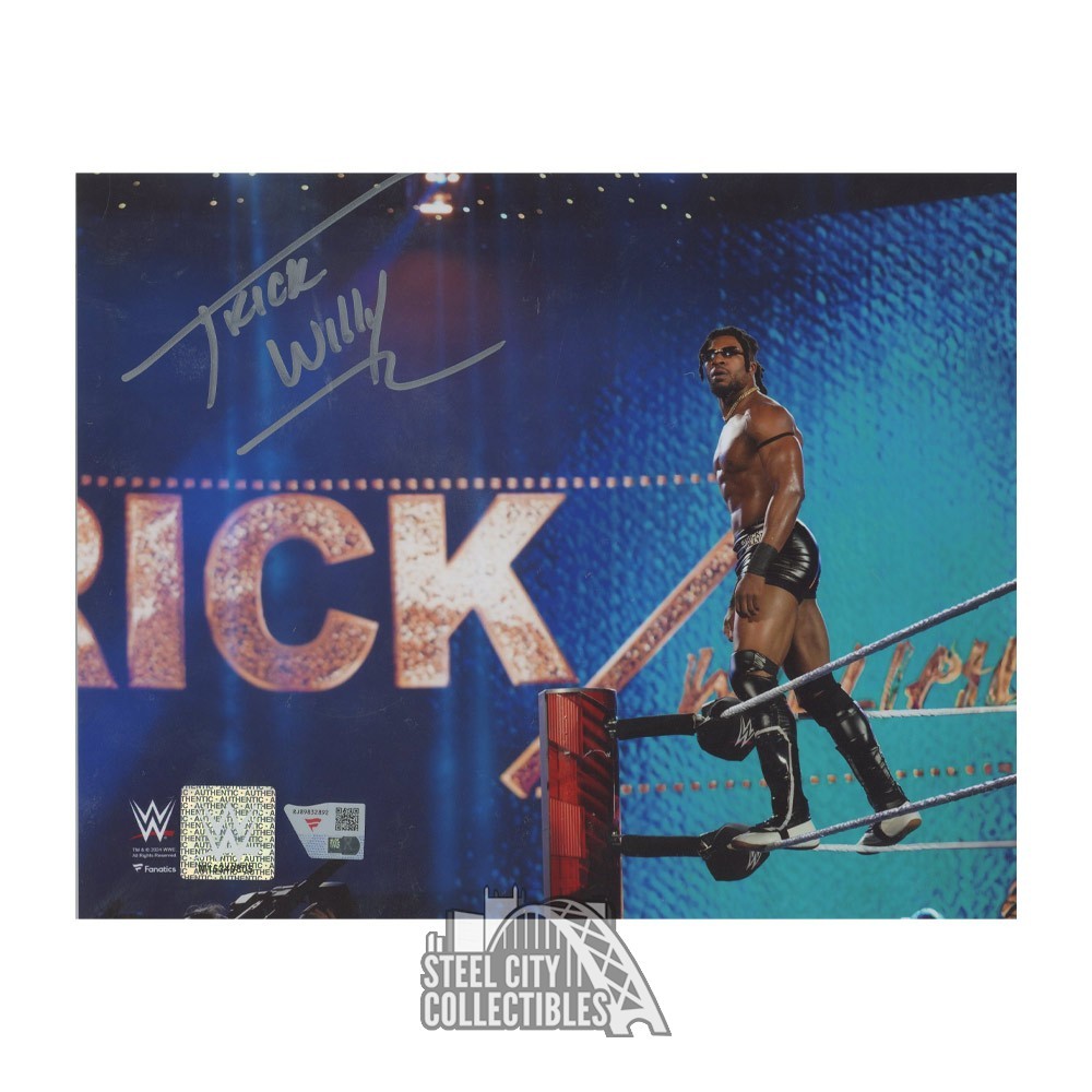 Trick Williams Autographed WWE 8x10 Wrestling Photo - Fanatics ...
