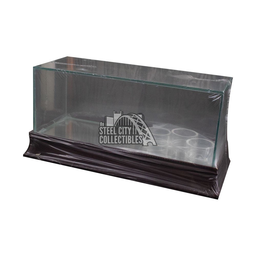 Steiner Triple Baseball Glass Display Case | Steel City Collectibles