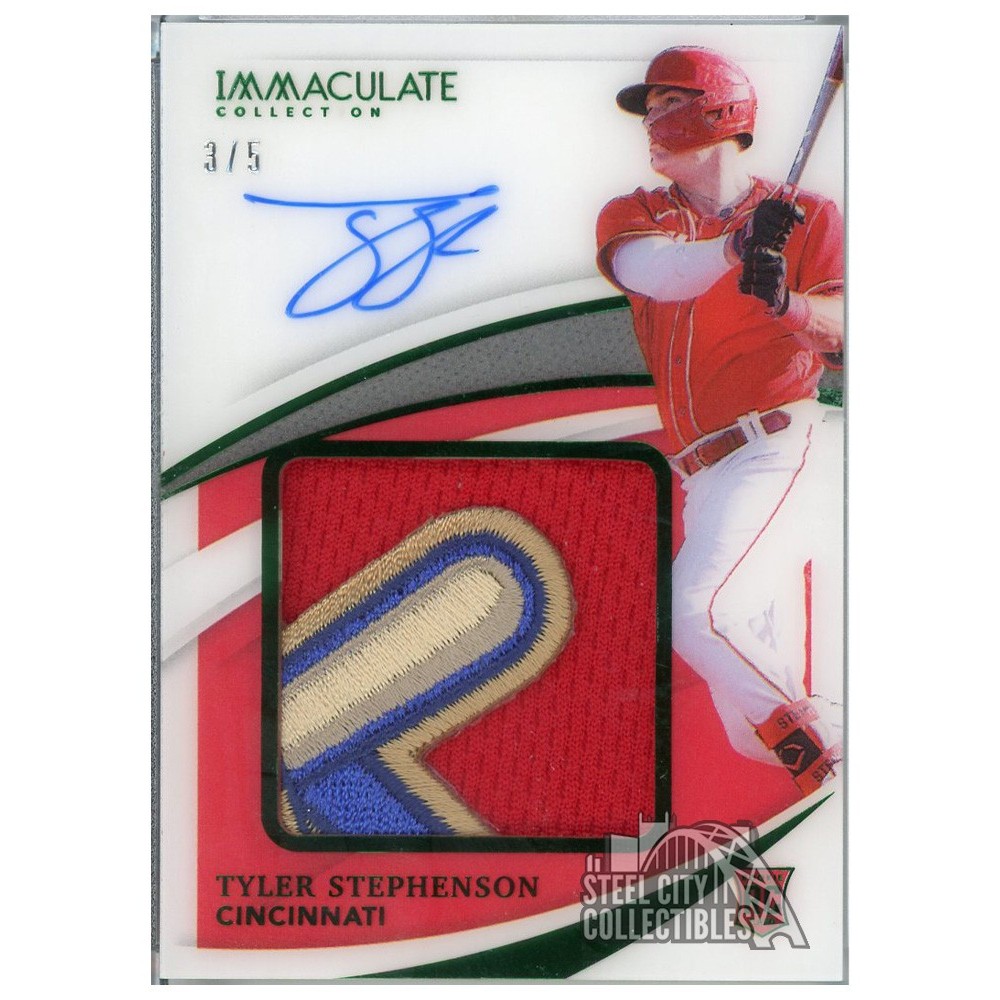 Tyler Stephenson 2021 Panini Immaculate Collection Autograph Rookie ...