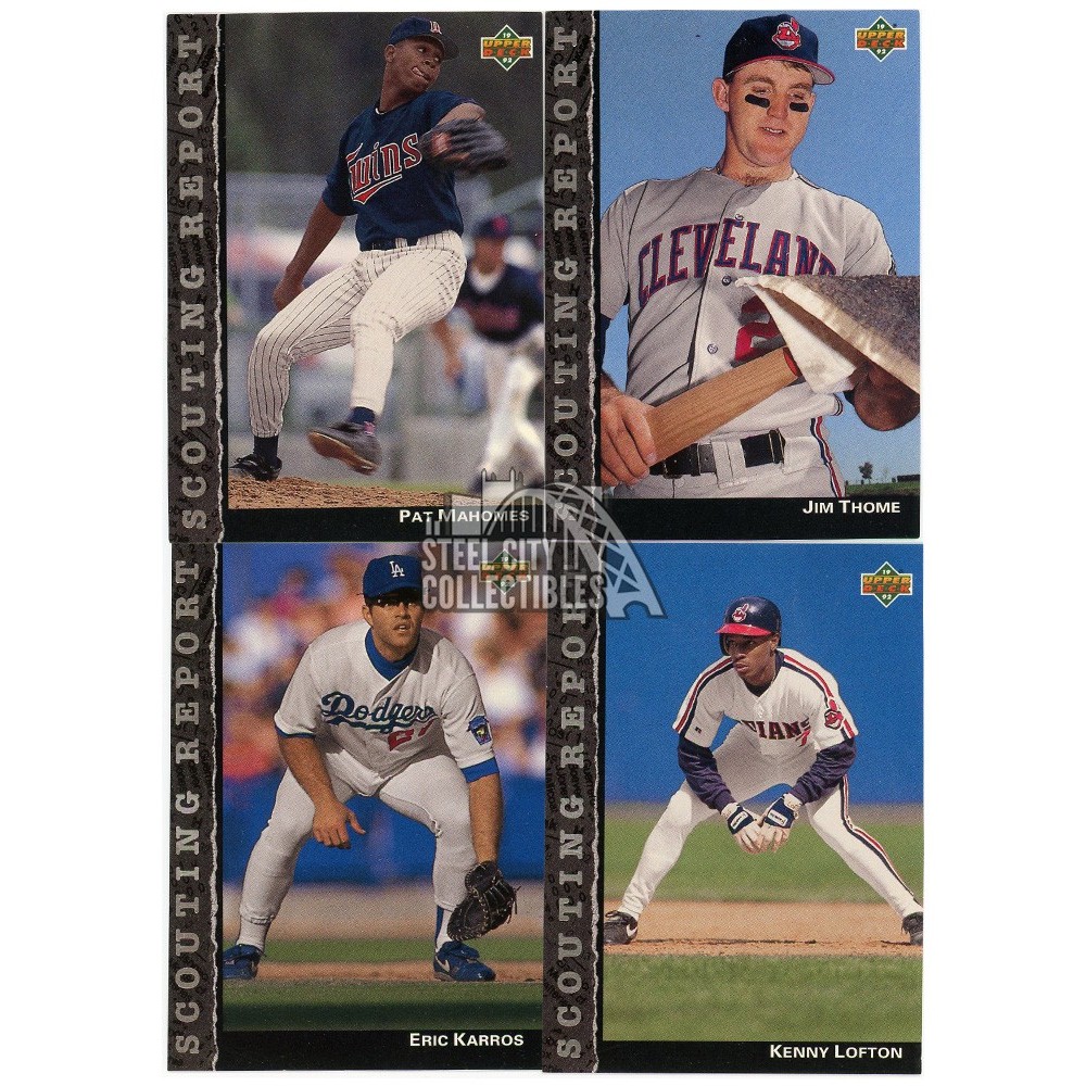 1992 Upper Deck Baseball Scouting Report 25-Card Set | Steel City ...