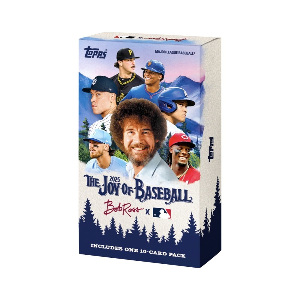 2025 Topps x Bob Ross The Joy of Baseball Happy Little Box | Steel City ...