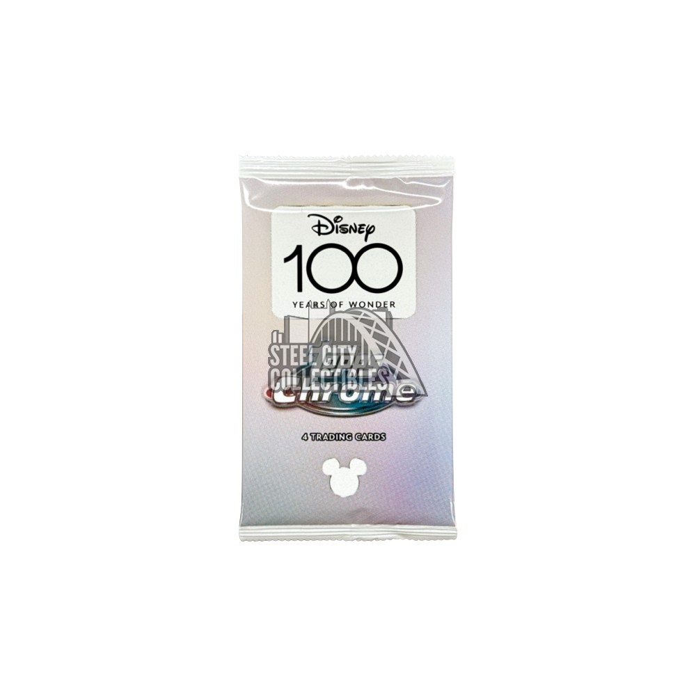2023 Topps Disney 100 Chrome Hobby Pack | Steel City Collectibles