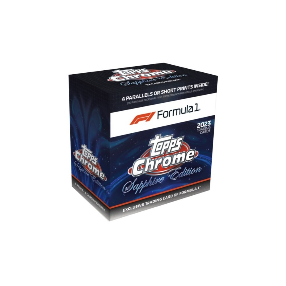 2023 Topps Chrome Formula 1 F1 Sapphire Edition Box | Steel City ...