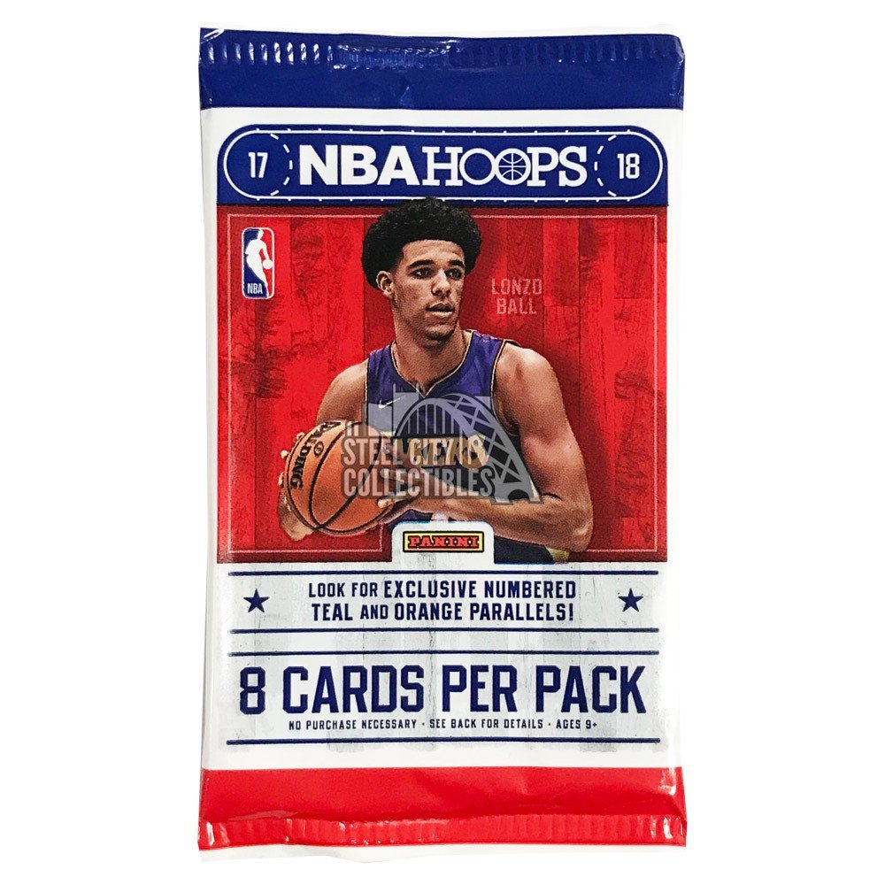 2017-18 Panini Hoops Basketball Retail Pack | Steel City Collectibles