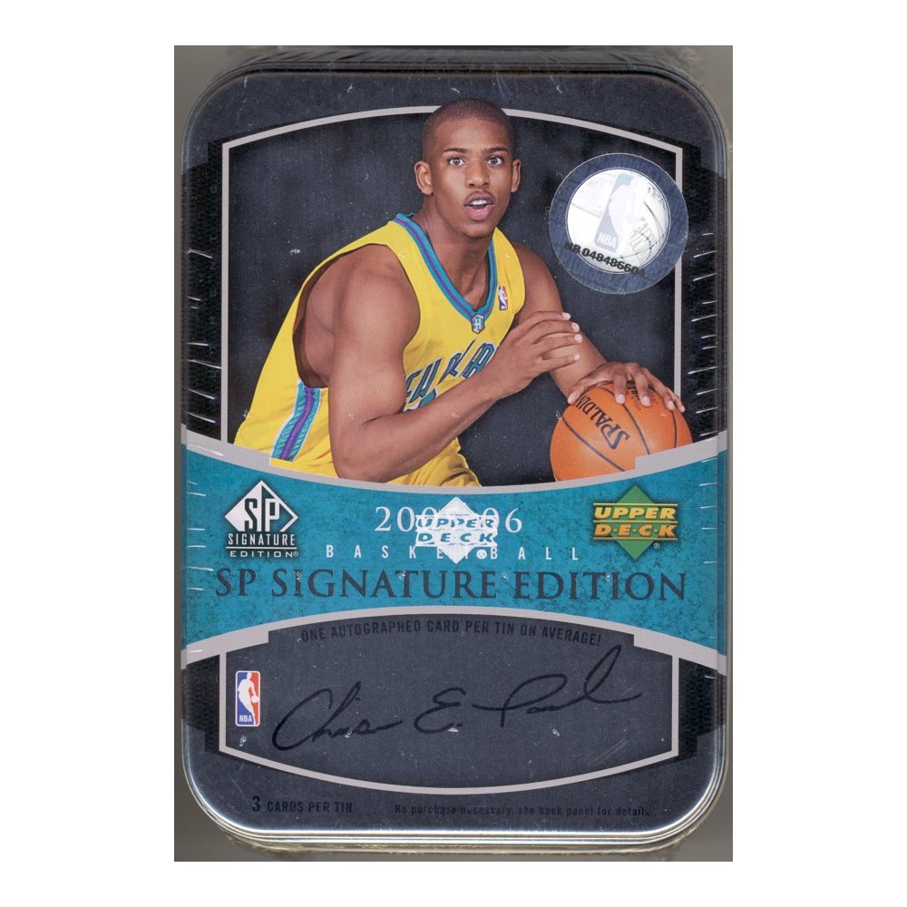 2005 06 Upper Deck Sp Signature Basketball Hobby Box Steel City