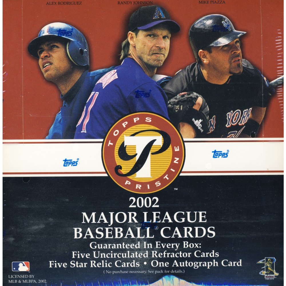 2002 Topps Pristine Baseball Hobby Box | Steel City Collectibles