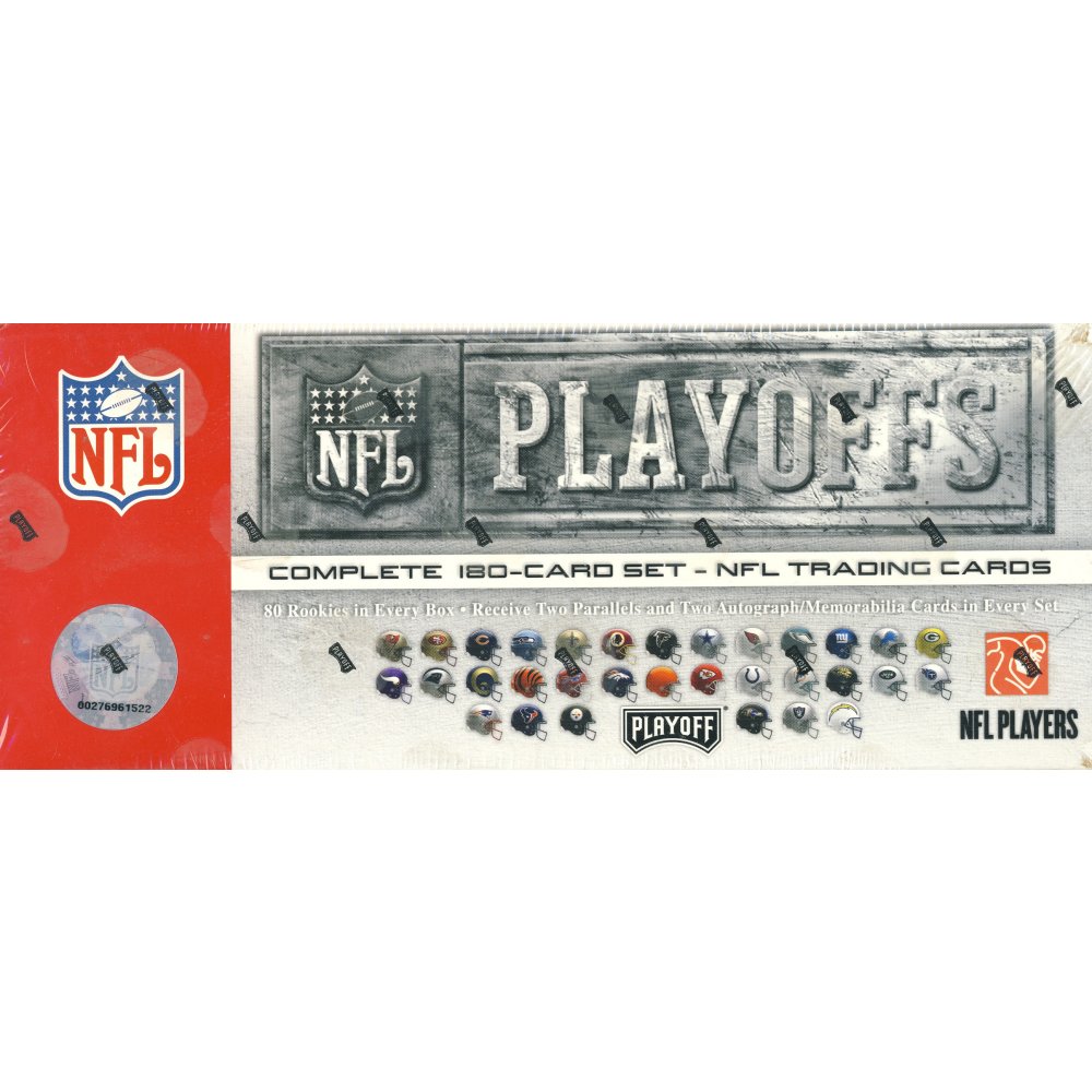 2007 Playoff NFL Playoffs Football Factory Set Box | Steel City ...