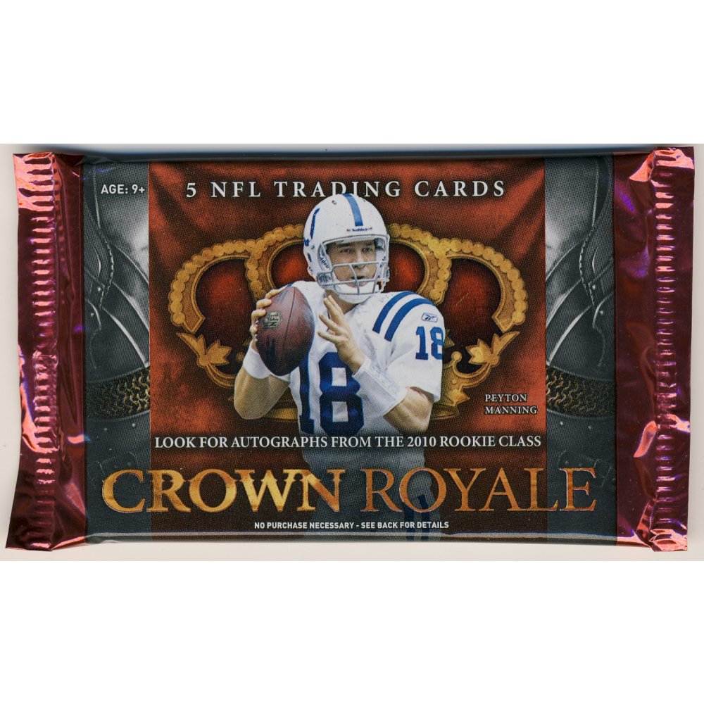 2010 Panini Crown Royale Football Hobby Pack | Steel City Collectibles