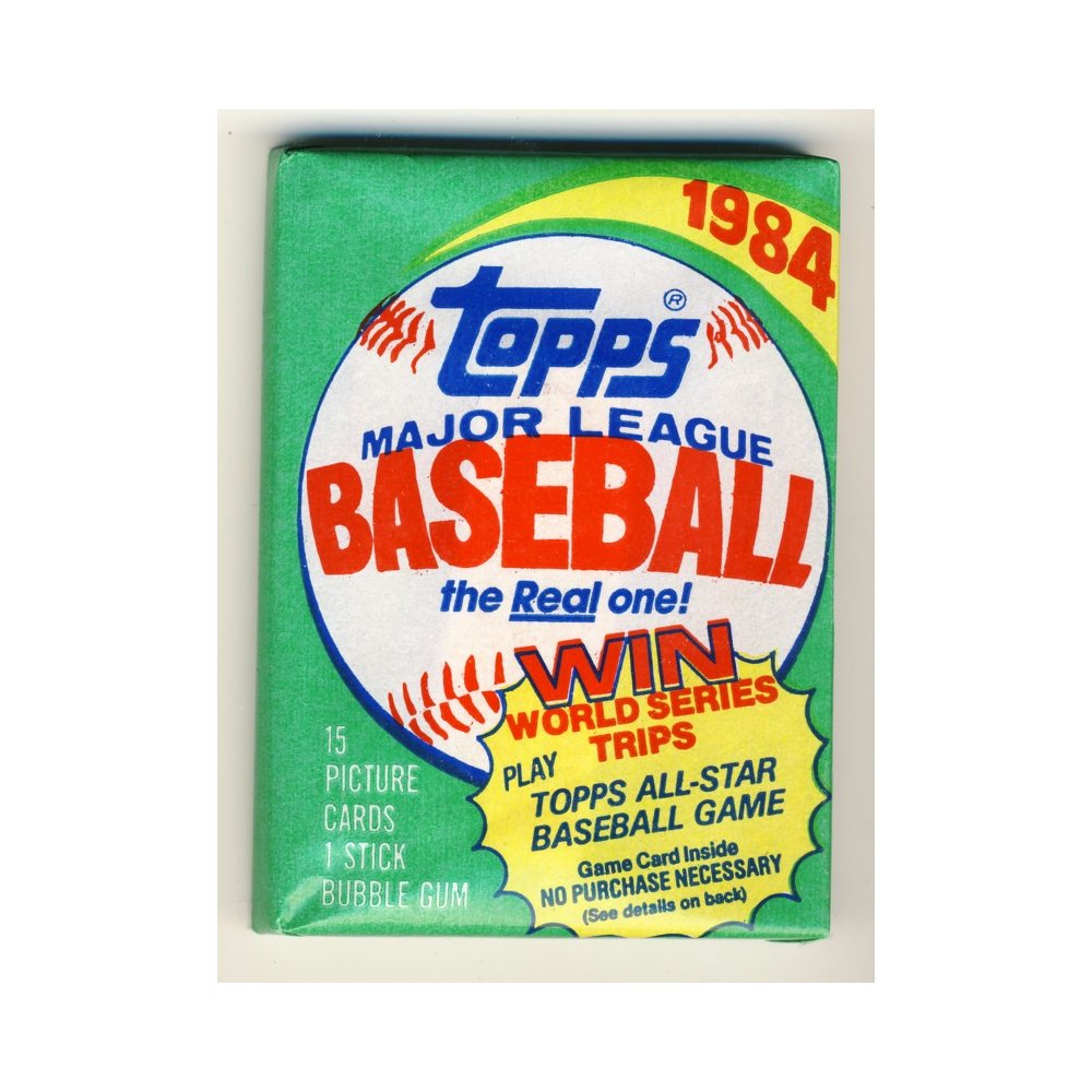 1984 Topps Baseball Wax Pack | Steel City Collectibles