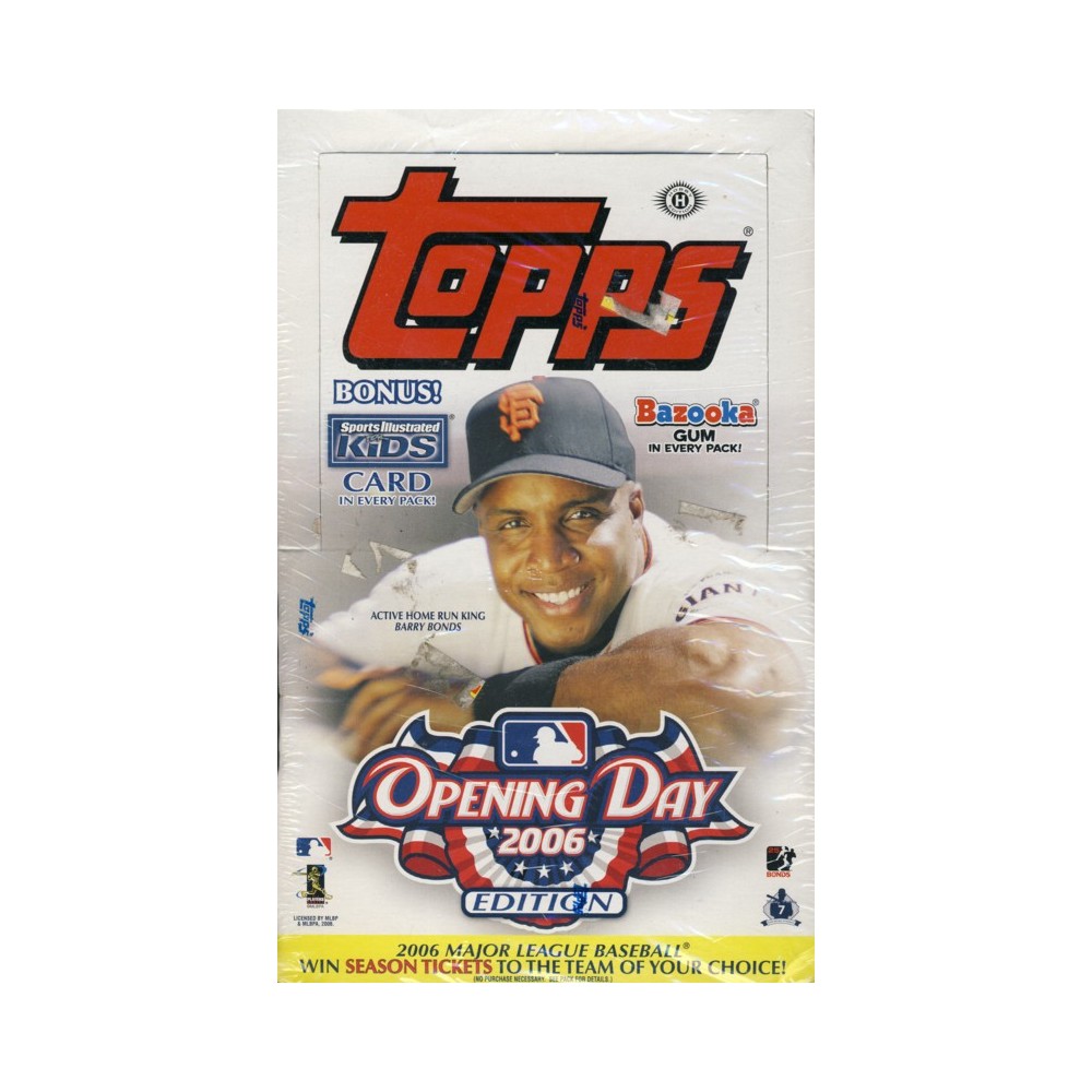 2006 Topps Opening Day Baseball Hobby Box | Steel City Collectibles