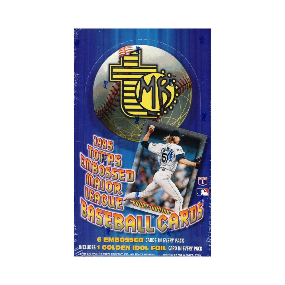 1995 Topps Embossed Baseball Hobby Box | Steel City Collectibles