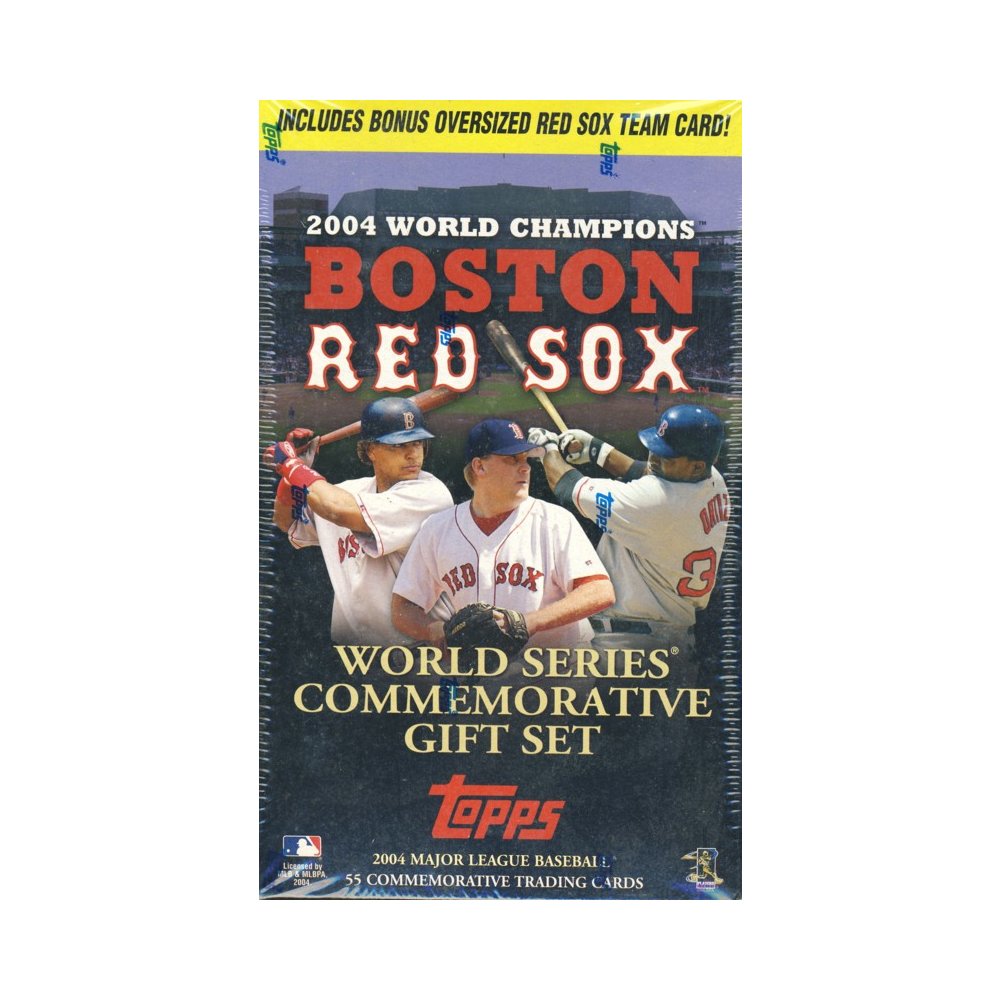 2004 Topps World Champions Boston Red Sox Box Set | Steel City Collectibles