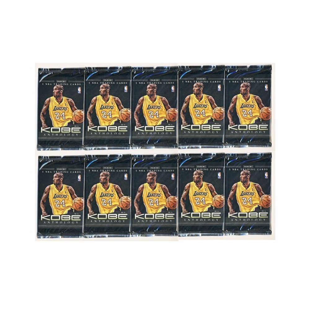 2012-13 Panini Kobe Bryant Anthology Basketball 10-pack Lot | Steel