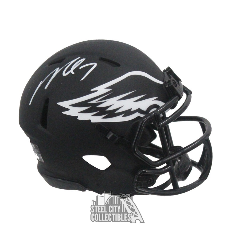 Michael Vick Autographed Philadelphia Eclipse Mini Football Helmet ...