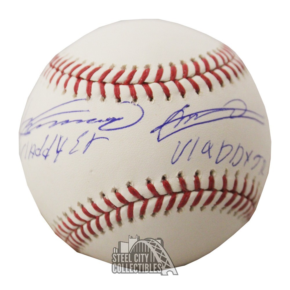 Vladimir Guerrero Sr Vladimir Guerrero Jr Autographed Vladdy Sr Vladdy ...