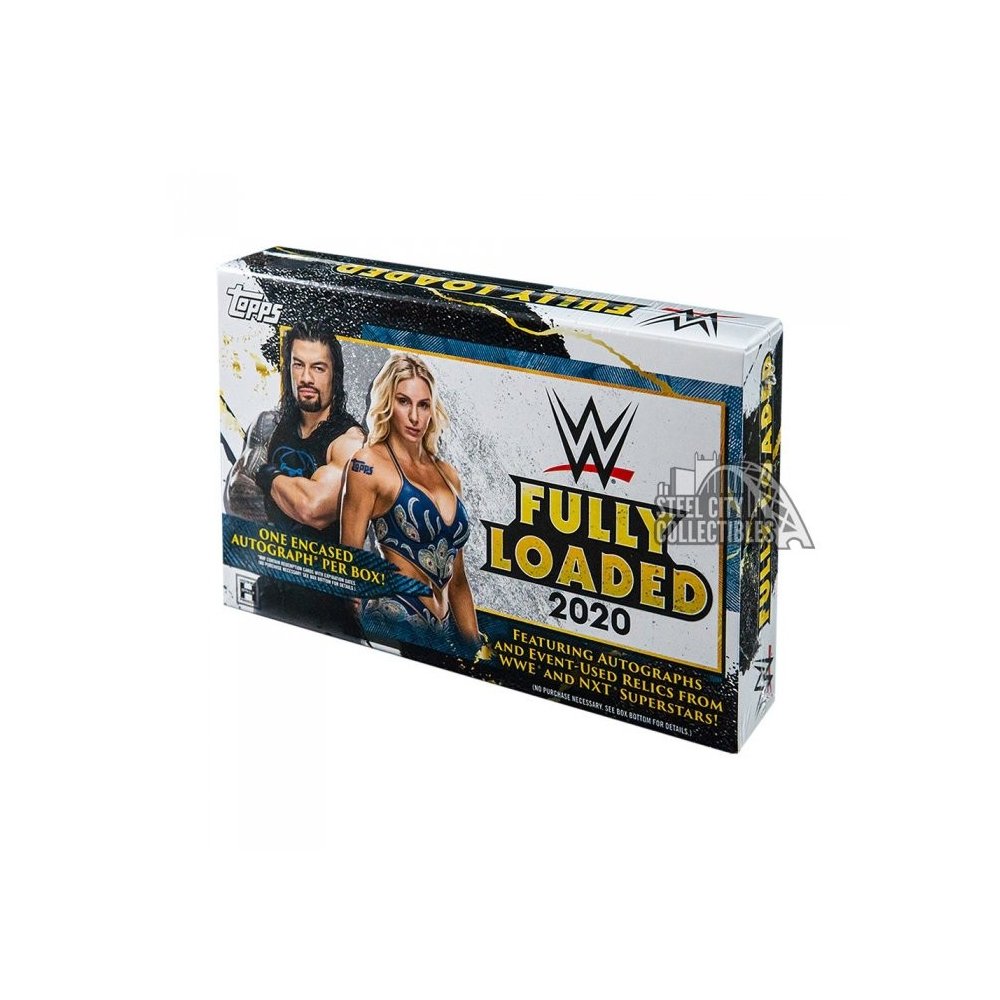 2020 Topps WWE Fully Loaded Wrestling Hobby 20-Box Case DUAL Random Hit ...